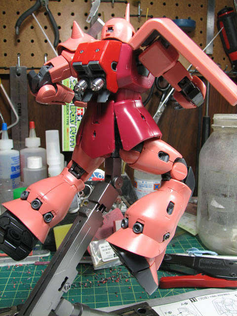 MG Char's Zaku II 2.0 Progress
