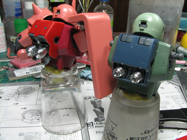 MG Char's Zaku II 2.0 Progress