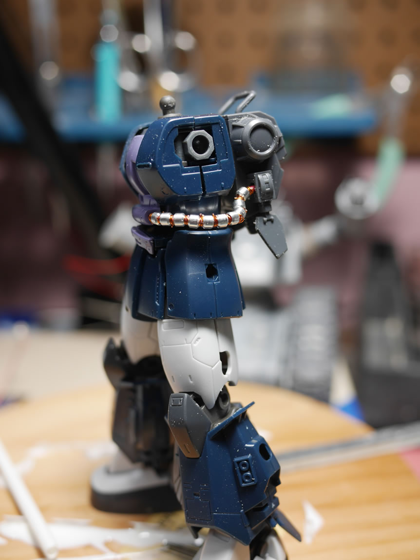 Lighting the 1/144 Super Heat Hawk | Gamera Baenre's Mindless Ramblings